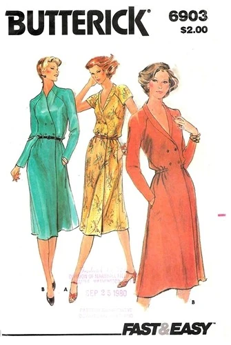 Butterick 6903 A | Vintage Sewing Patterns | Fandom