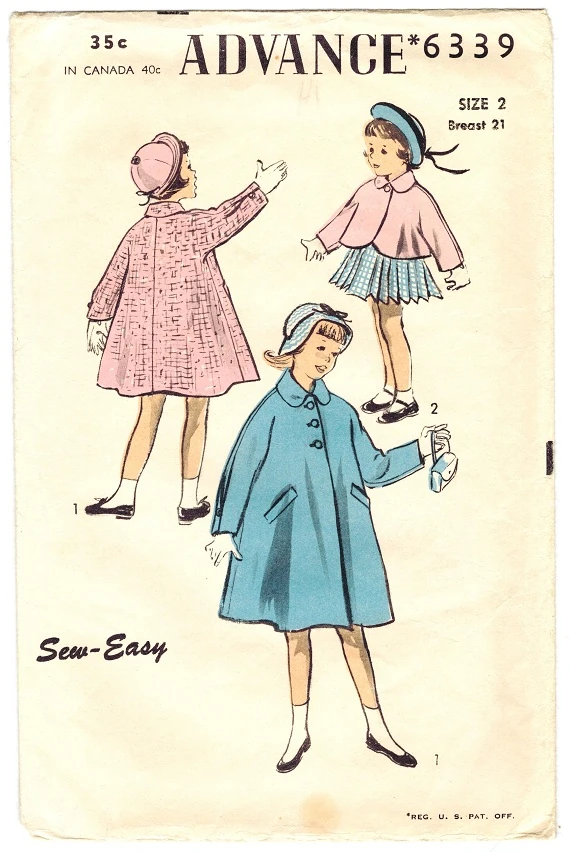Advance 6339 | Vintage Sewing Patterns | Fandom