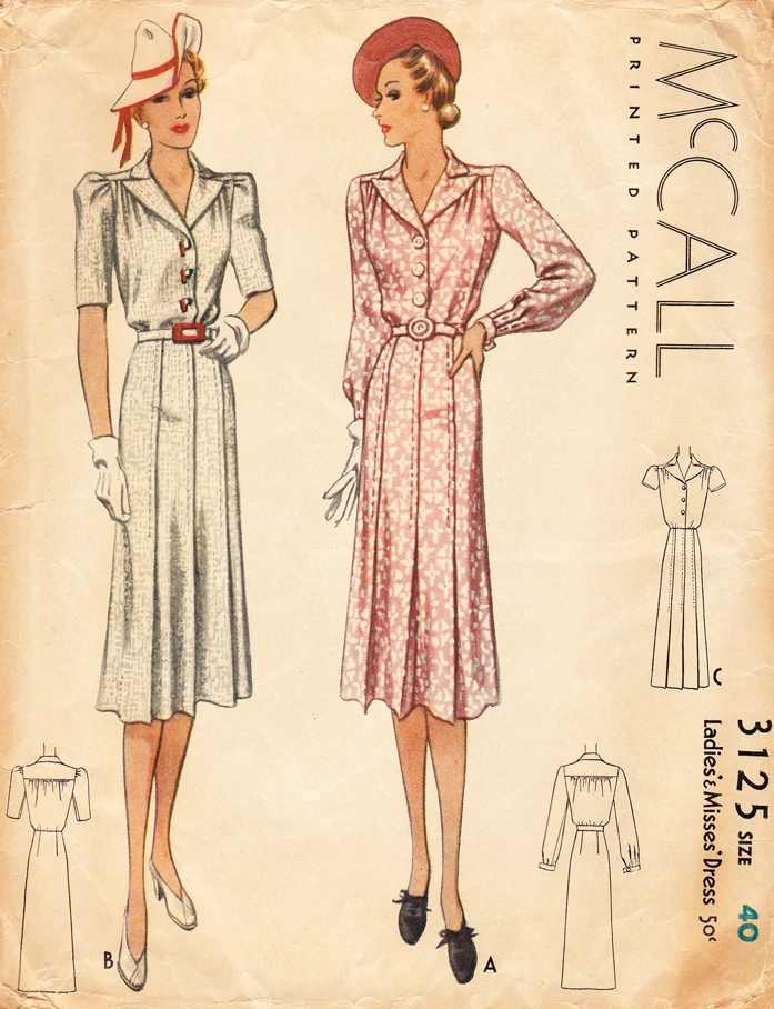 McCall 3125 | Vintage Sewing Patterns | Fandom