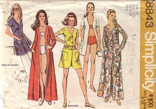 Simplicity 8843 | Vintage Sewing Patterns | Fandom