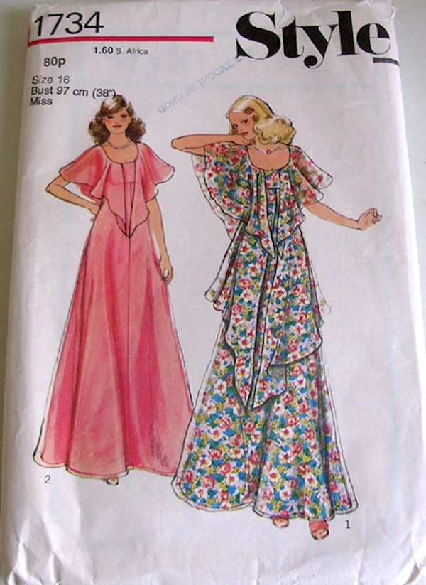 Style 1734 | Vintage Sewing Patterns | Fandom
