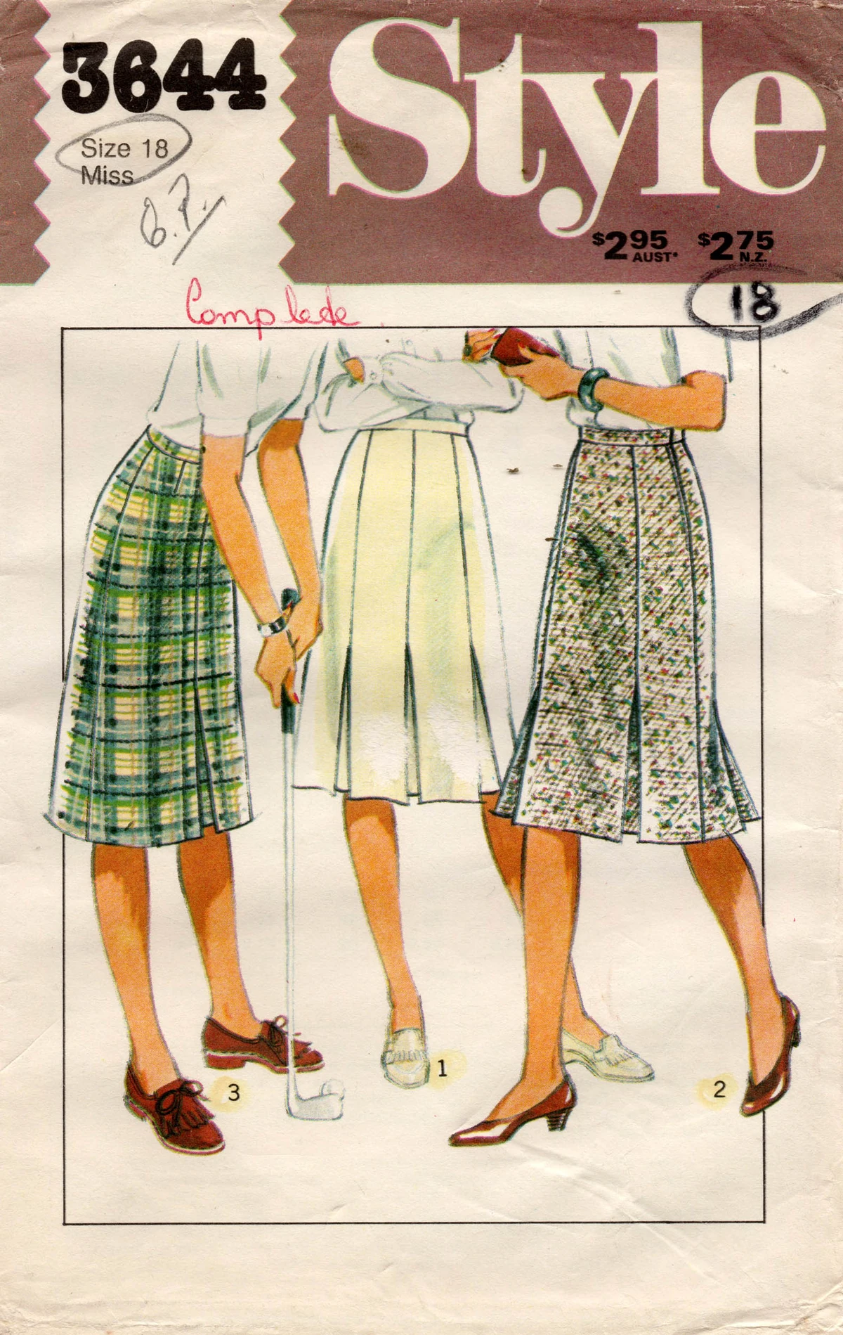 Style 3644 | Vintage Sewing Patterns | Fandom