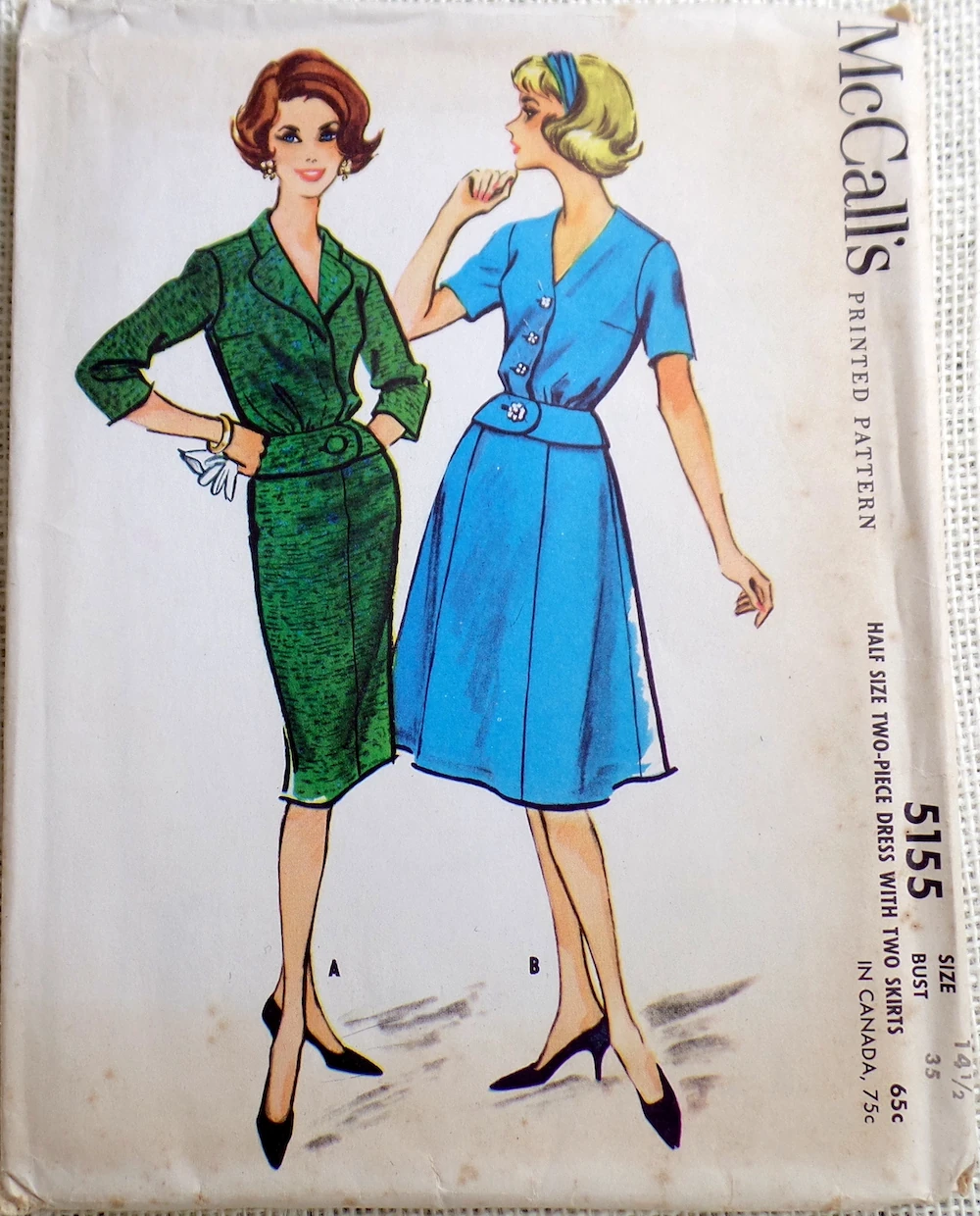 McCall's 5155 | Vintage Sewing Patterns | Fandom