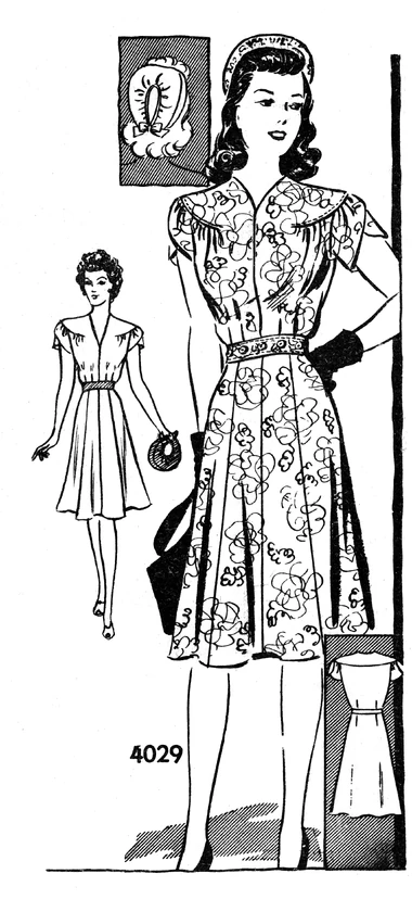 Anne Adams 4029 A | Vintage Sewing Patterns | Fandom