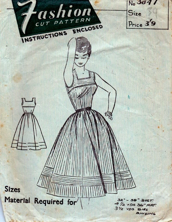 Fashion 3847 | Vintage Sewing Patterns | Fandom