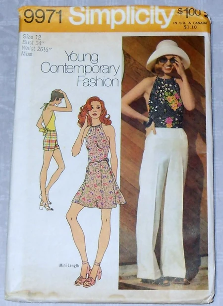 Simplicity 9971 | Vintage Sewing Patterns | Fandom