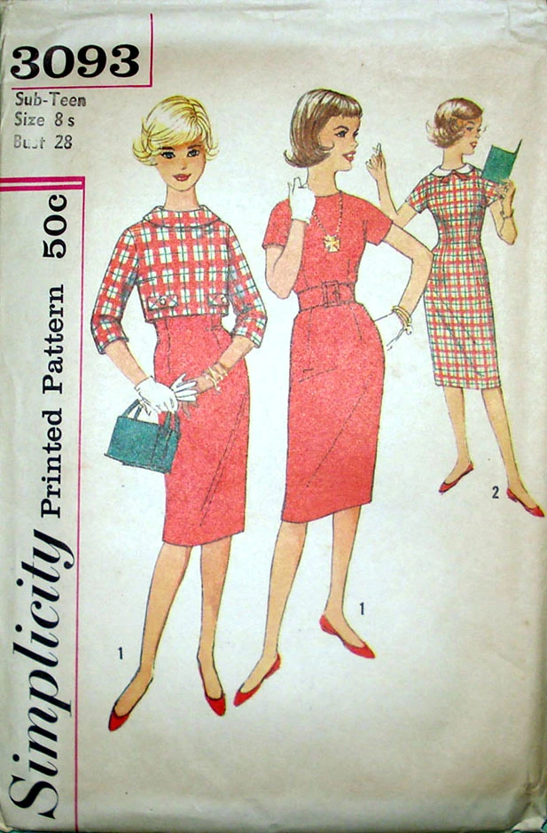 Simplicity 3093 | Vintage Sewing Patterns | Fandom