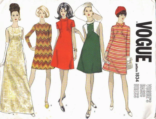 Vogue 1834 | Vintage Sewing Patterns | Fandom