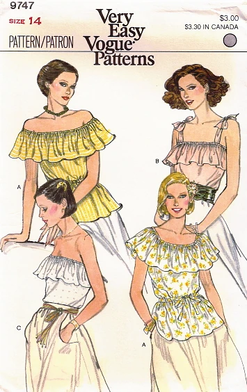 Vogue 9747 A | Vintage Sewing Patterns | Fandom