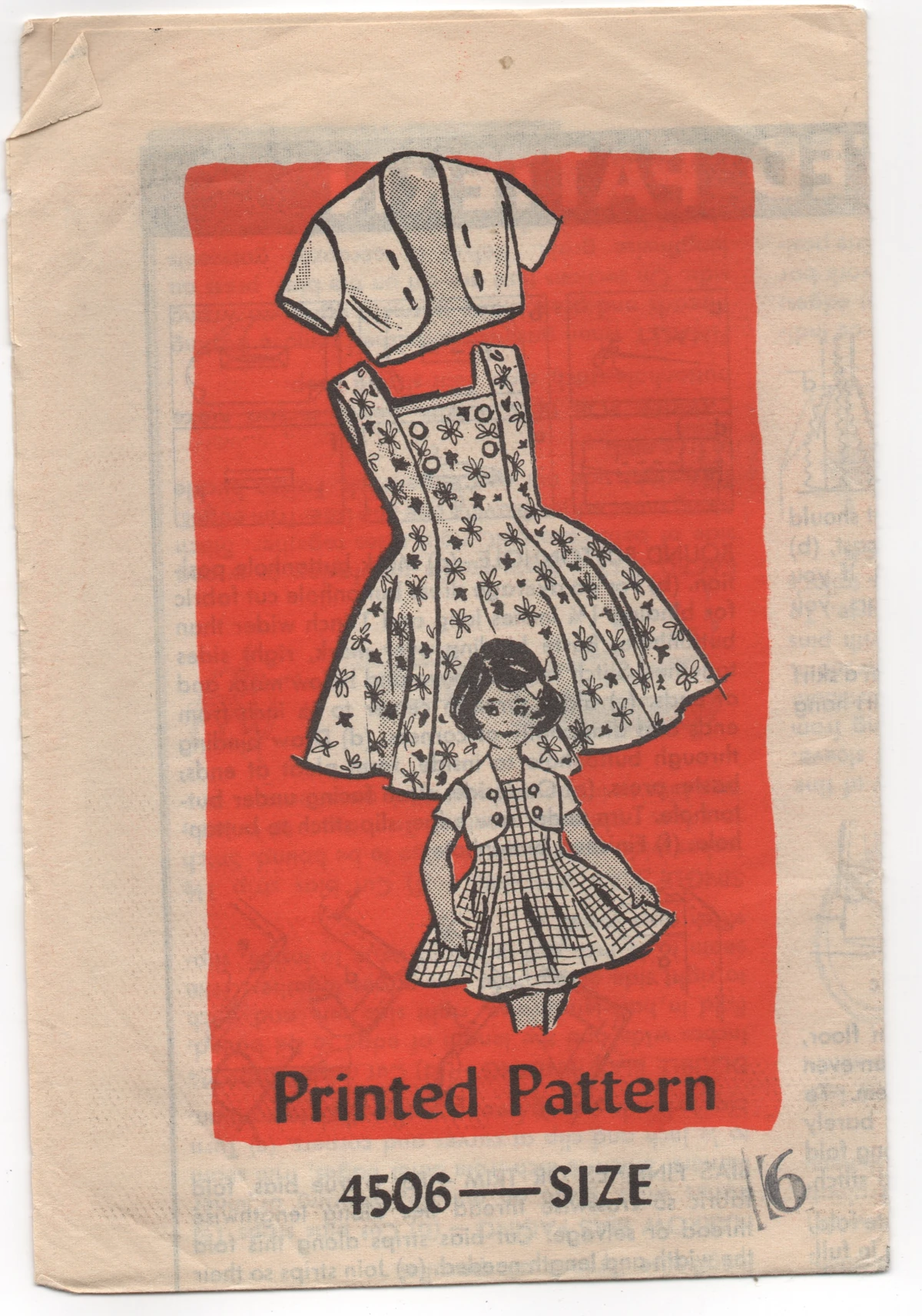 Mail Order 4506 A | Vintage Sewing Patterns | Fandom