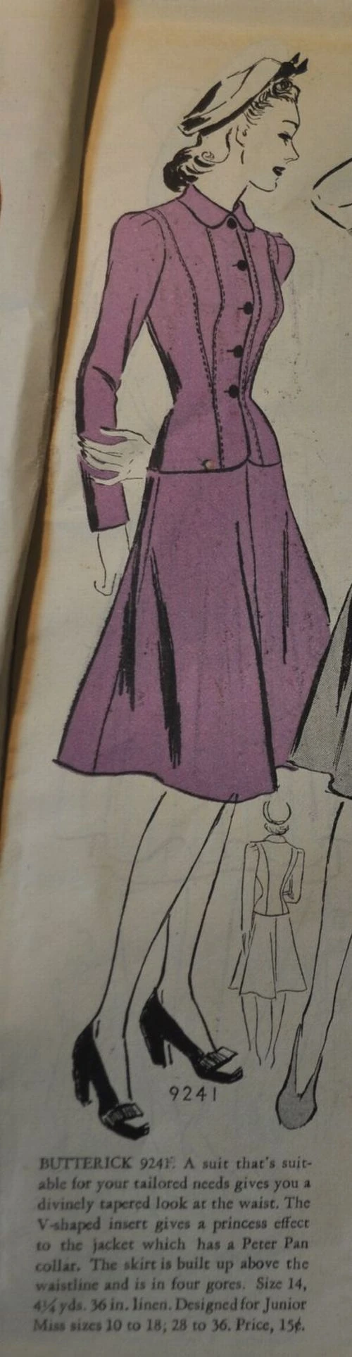 Butterick 9241 | Vintage Sewing Patterns | Fandom