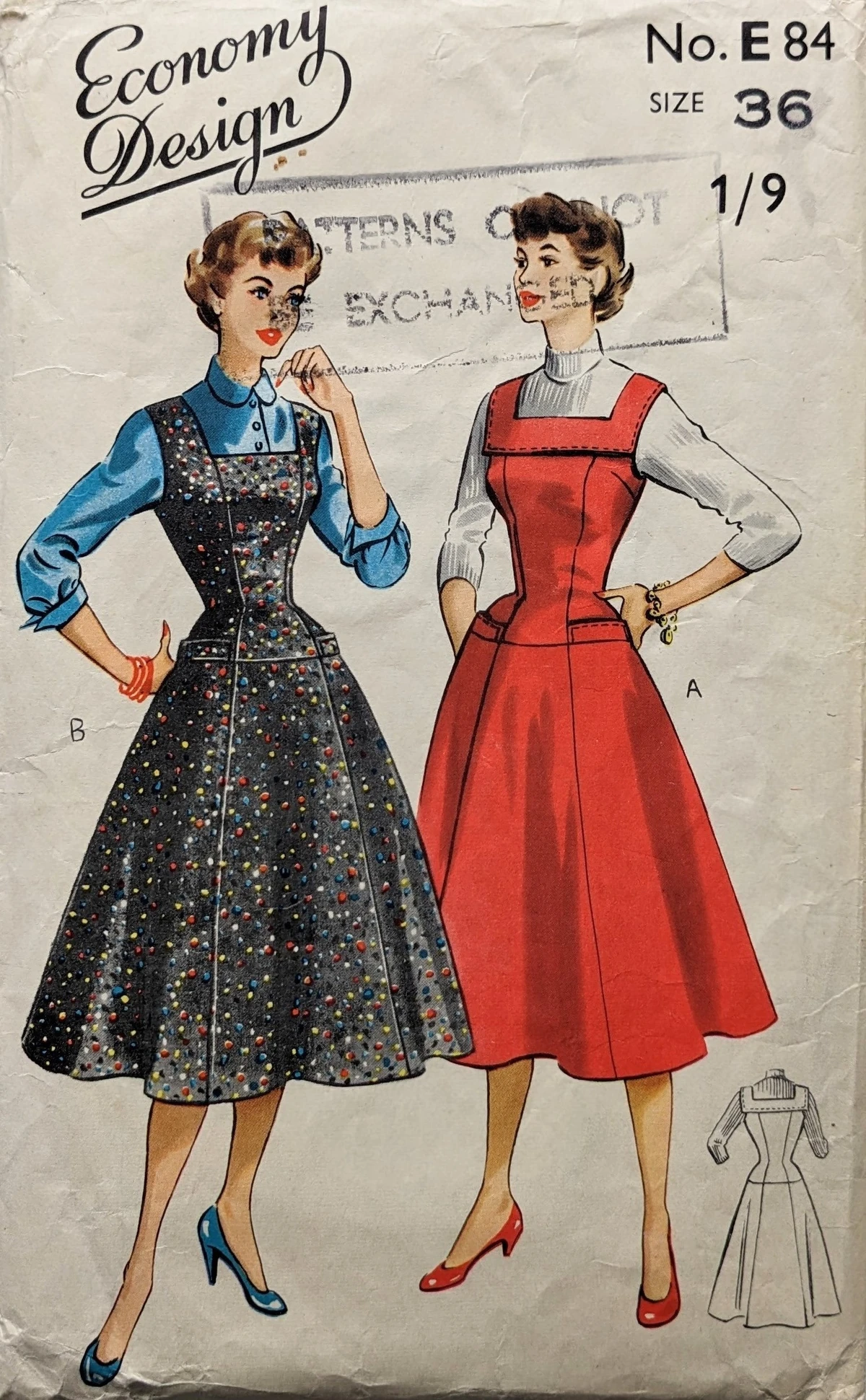 Economy Design E84 | Vintage Sewing Patterns | Fandom