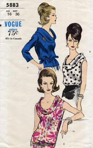Vogue 5883 | Vintage Sewing Patterns | Fandom