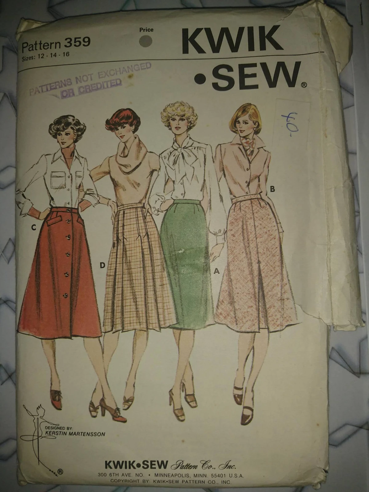 Kwik Sew 359 | Vintage Sewing Patterns | Fandom
