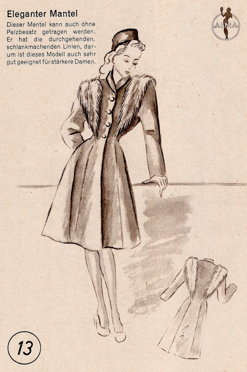 Alma-Mode 13 | Vintage Sewing Patterns | Fandom