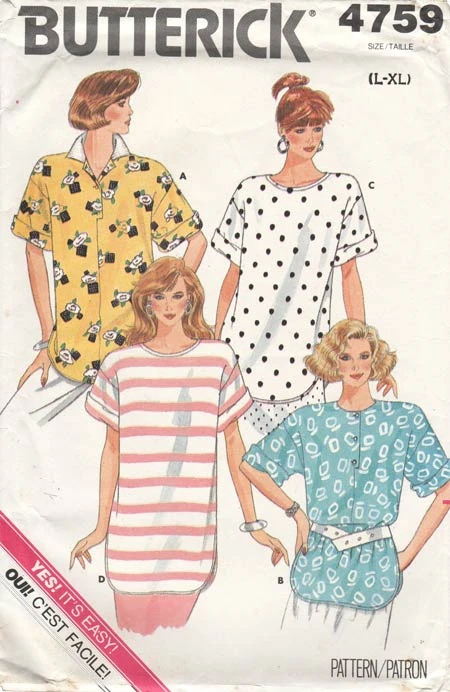 Butterick 4759 C | Vintage Sewing Patterns | Fandom