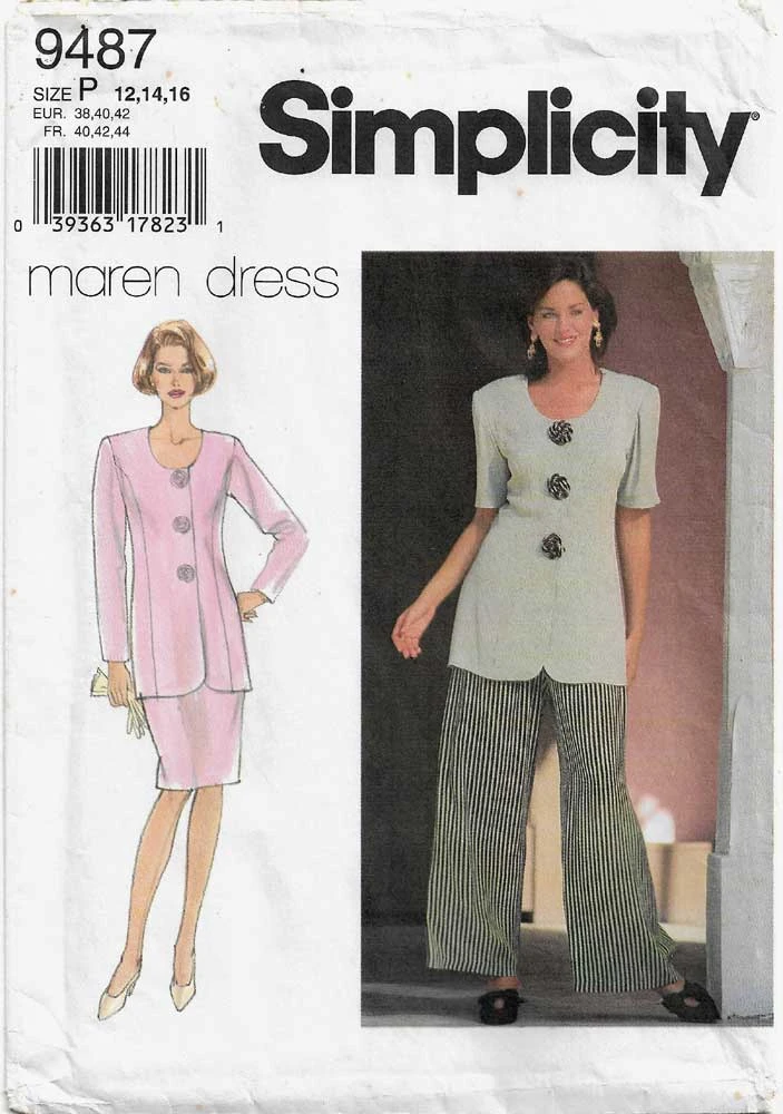 Simplicity 9487 B | Vintage Sewing Patterns | Fandom