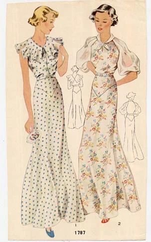 Simplicity 1787 A | Vintage Sewing Patterns | Fandom