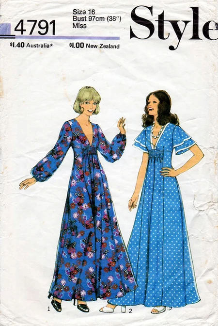 Style 4791 | Vintage Sewing Patterns | Fandom