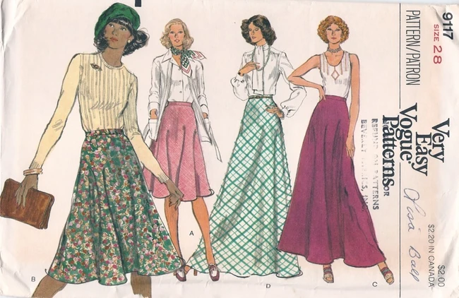 Vogue 9117 | Vintage Sewing Patterns | Fandom