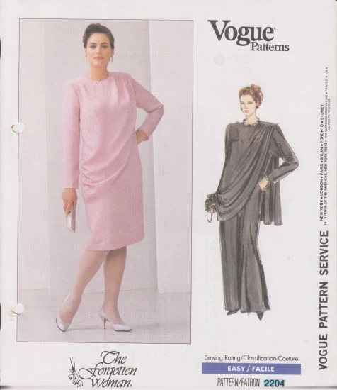 Vogue 2204 A | Vintage Sewing Patterns | Fandom