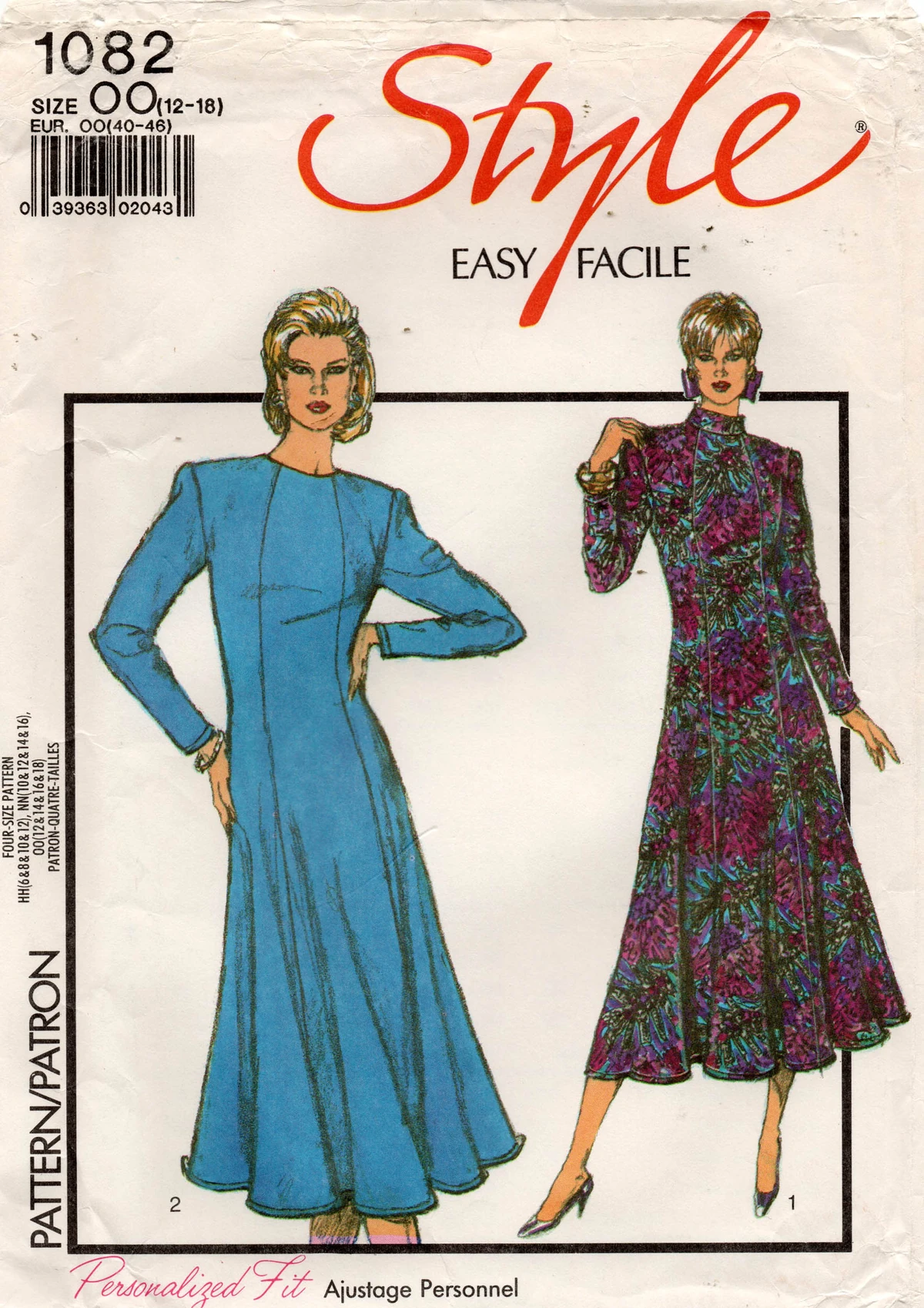 Style 1082 | Vintage Sewing Patterns | Fandom