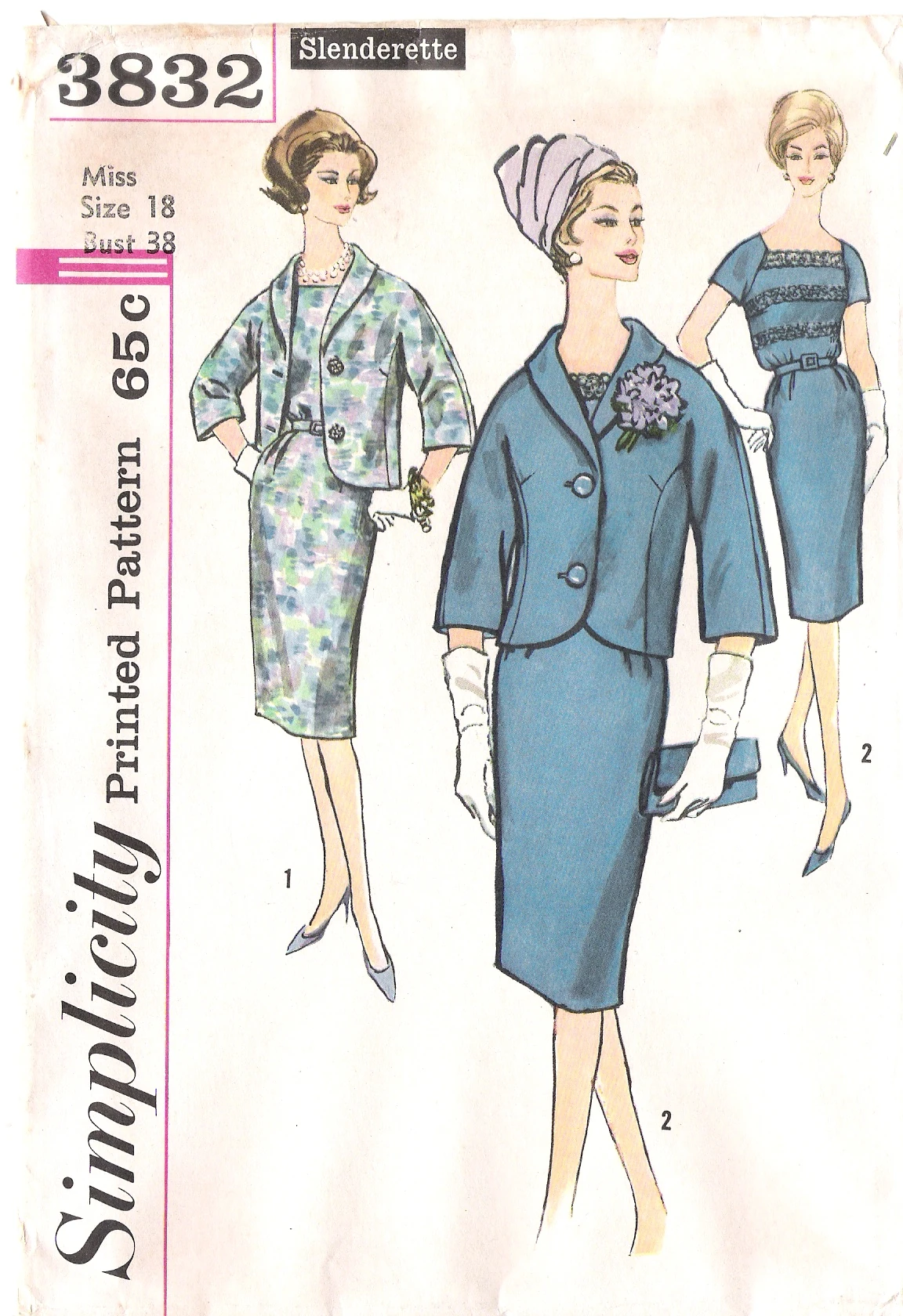 Simplicity 3832 | Vintage Sewing Patterns | Fandom