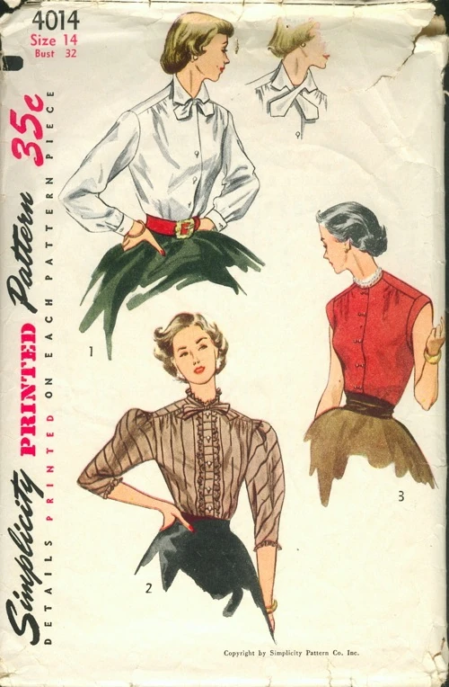 Simplicity 4014 | Vintage Sewing Patterns | Fandom