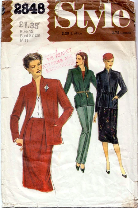 Style 2848 | Vintage Sewing Patterns | Fandom