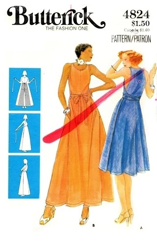 Butterick 4824 A | Vintage Sewing Patterns | Fandom