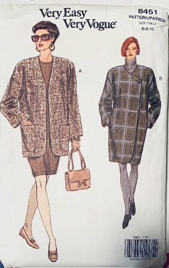 Vogue 8451 D | Vintage Sewing Patterns | Fandom