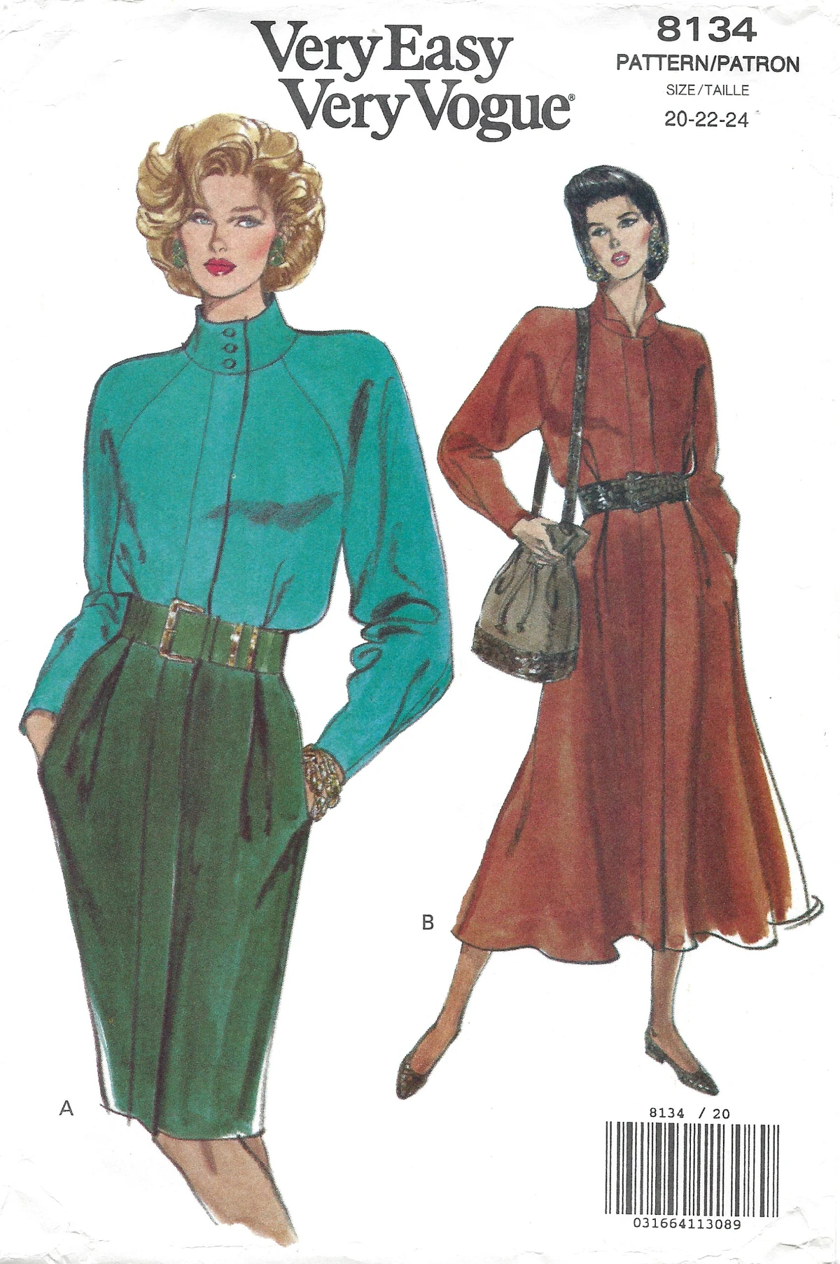 Vogue 8134 | Vintage Sewing Patterns | Fandom