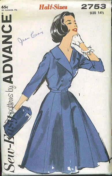 Advance 2753 | Vintage Sewing Patterns | Fandom