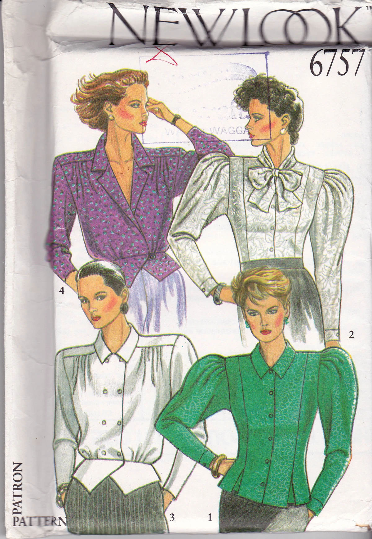 New Look 6757 | Vintage Sewing Patterns | Fandom