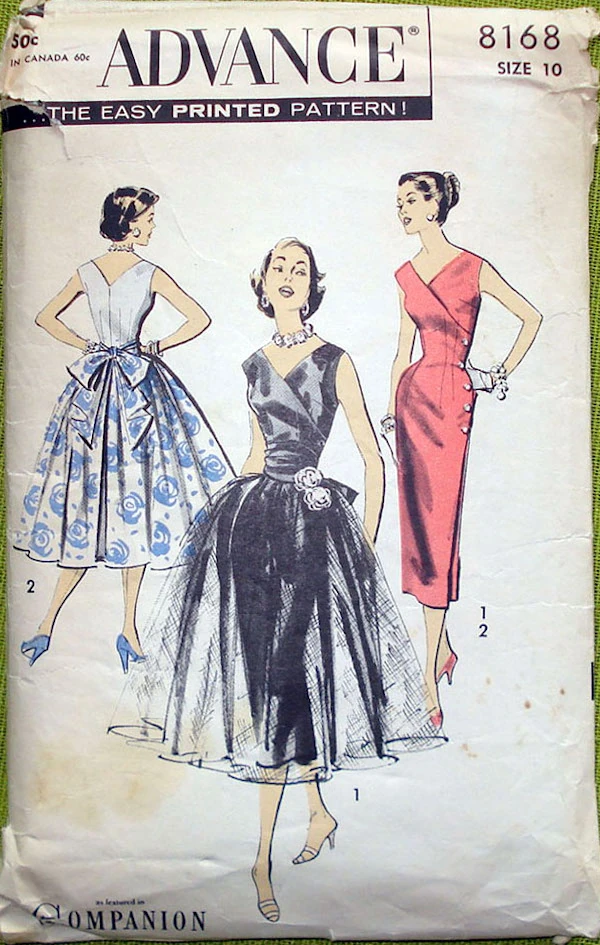 Advance 8168 | Vintage Sewing Patterns | Fandom