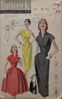 Butterick 7750 | Vintage Sewing Patterns | Fandom