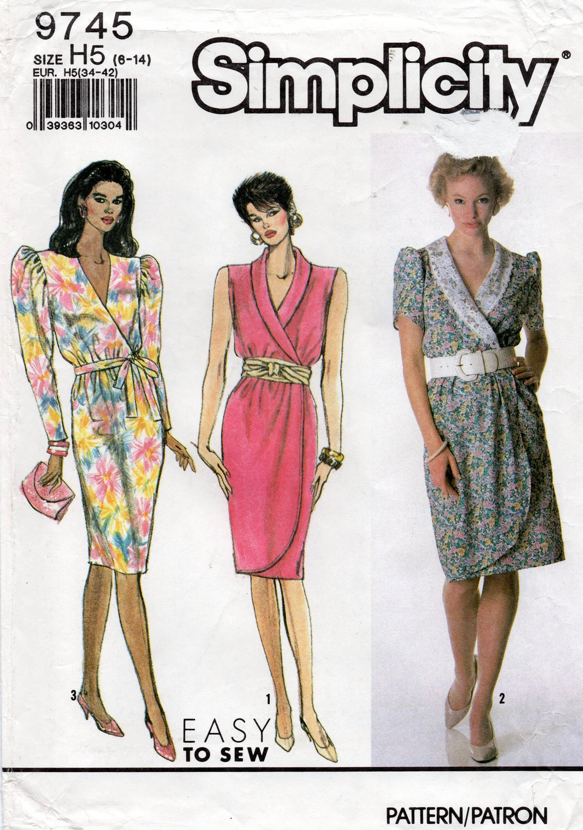 Simplicity 9745 B | Vintage Sewing Patterns | Fandom