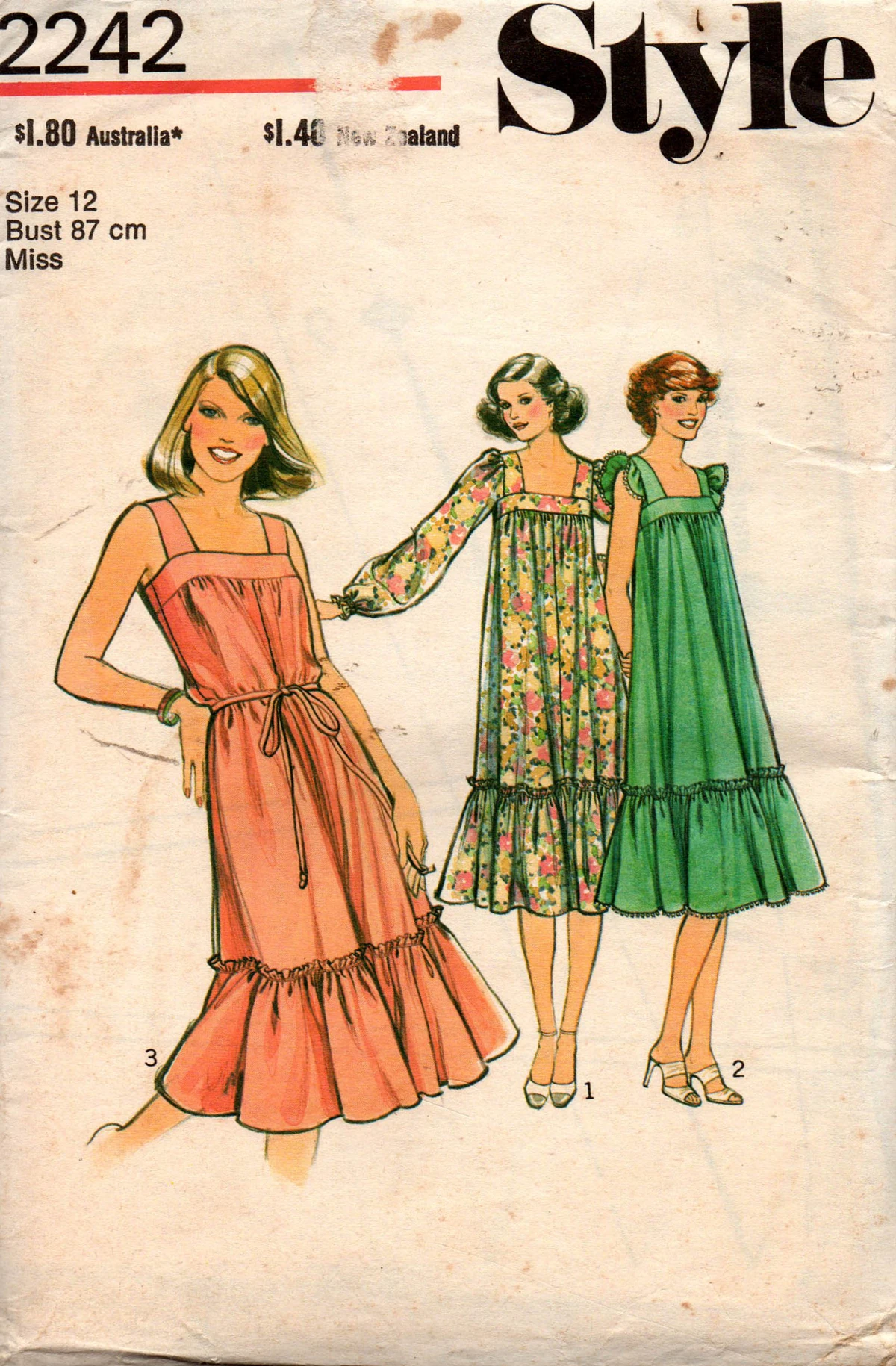 Style 2242 | Vintage Sewing Patterns | Fandom