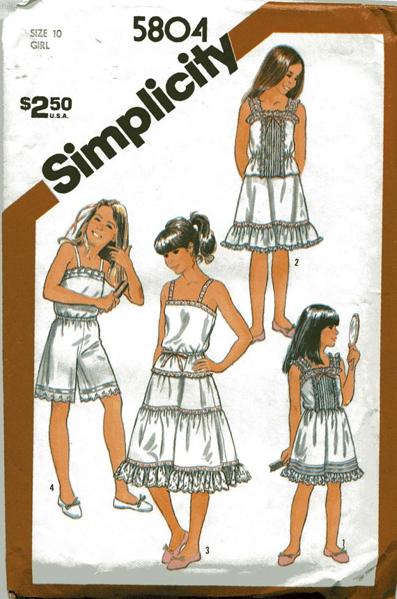 Simplicity 5804 B | Vintage Sewing Patterns | Fandom