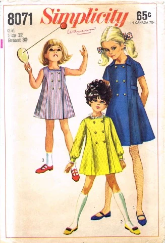Simplicity 8071 A | Vintage Sewing Patterns | Fandom
