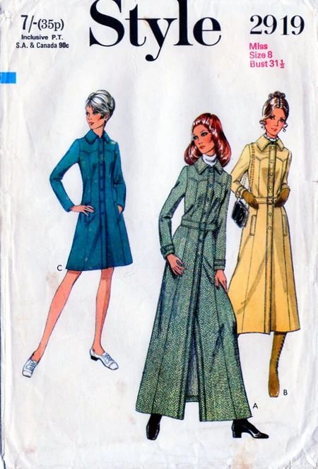 Style 2919 | Vintage Sewing Patterns | Fandom