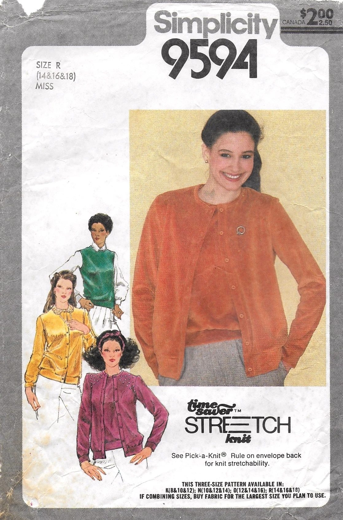 Simplicity 9594 A | Vintage Sewing Patterns | Fandom