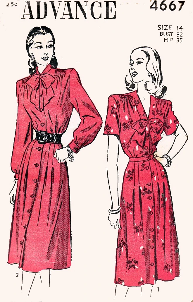 Advance 4667 | Vintage Sewing Patterns | Fandom