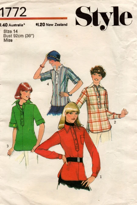 Style 1772 | Vintage Sewing Patterns | Fandom