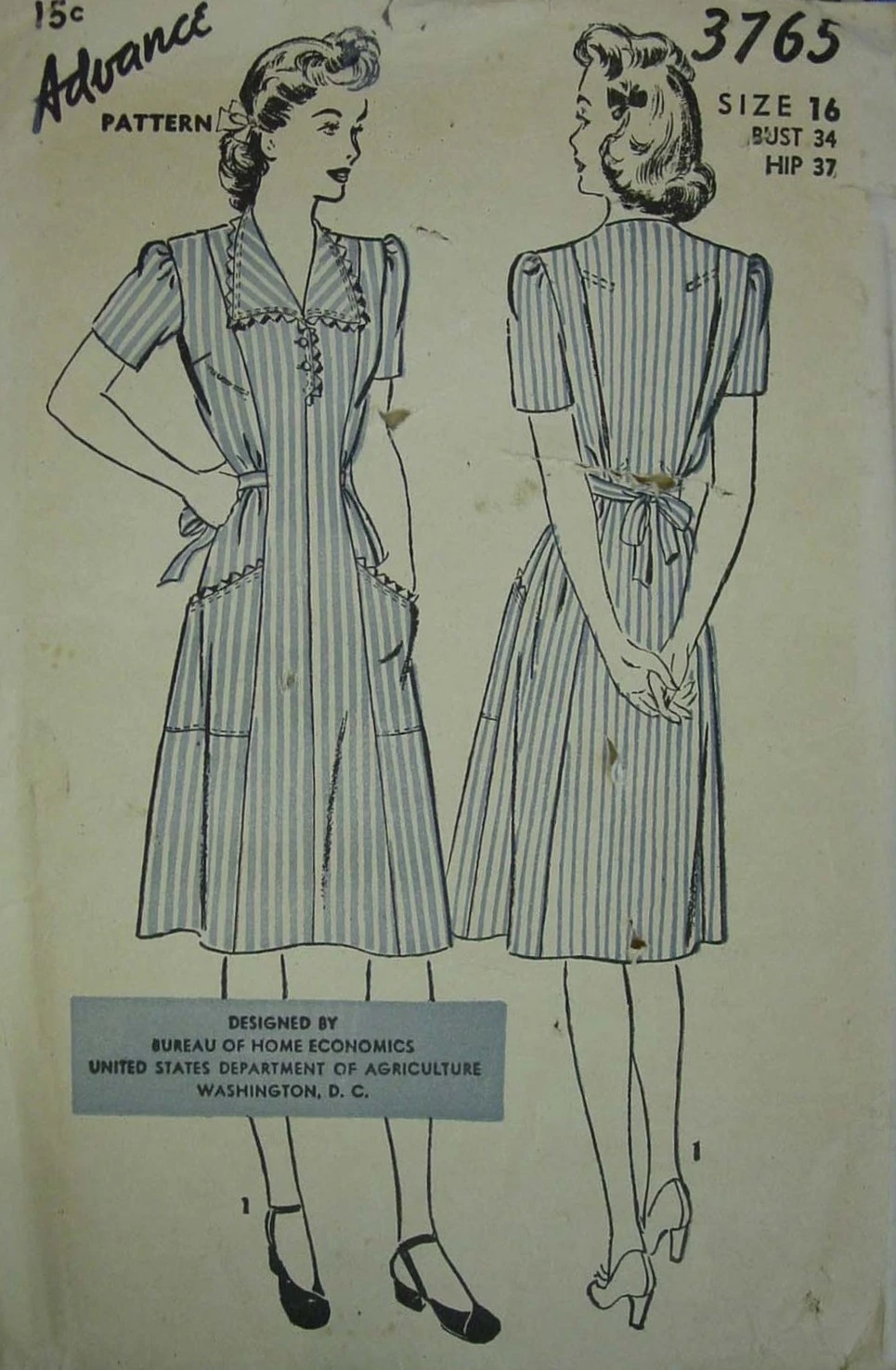 Advance 3765 | Vintage Sewing Patterns | Fandom