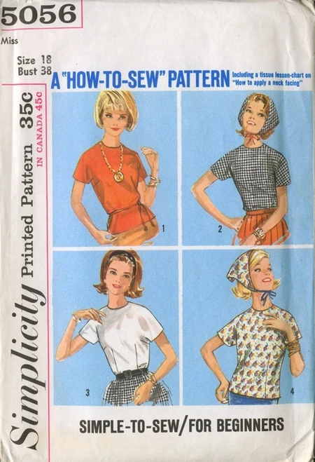 Simplicity 5056 | Vintage Sewing Patterns | Fandom