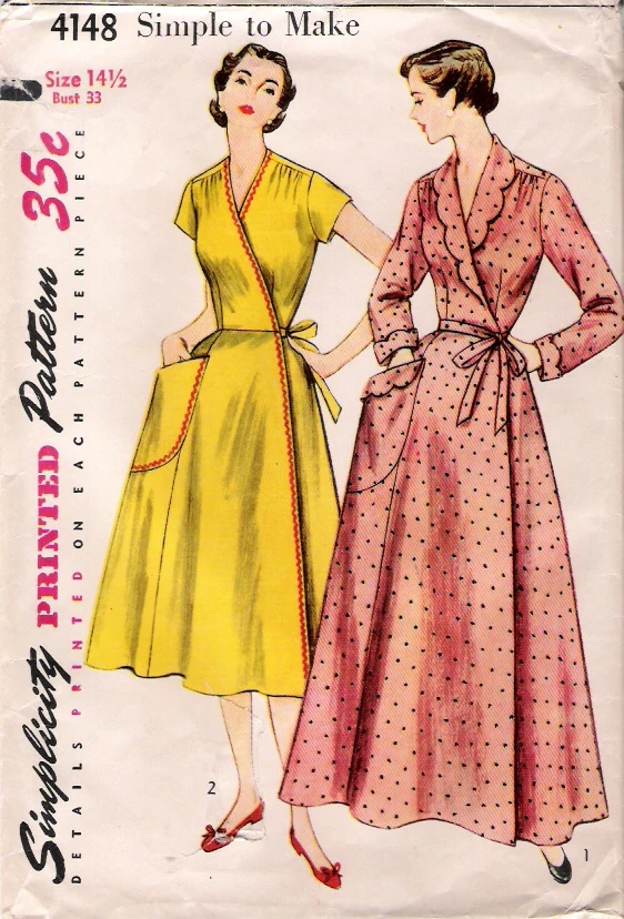 Simplicity 4148 | Vintage Sewing Patterns | Fandom