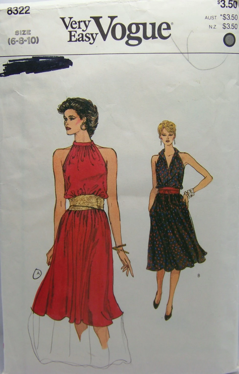 Vogue 8322 B | Vintage Sewing Patterns | Fandom