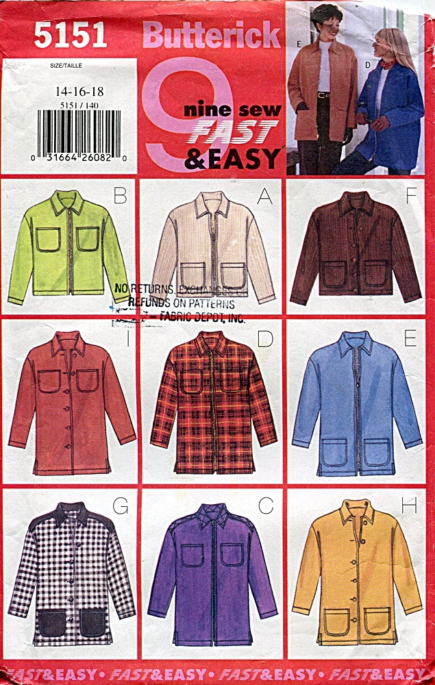 Butterick 5151 B | Vintage Sewing Patterns | Fandom
