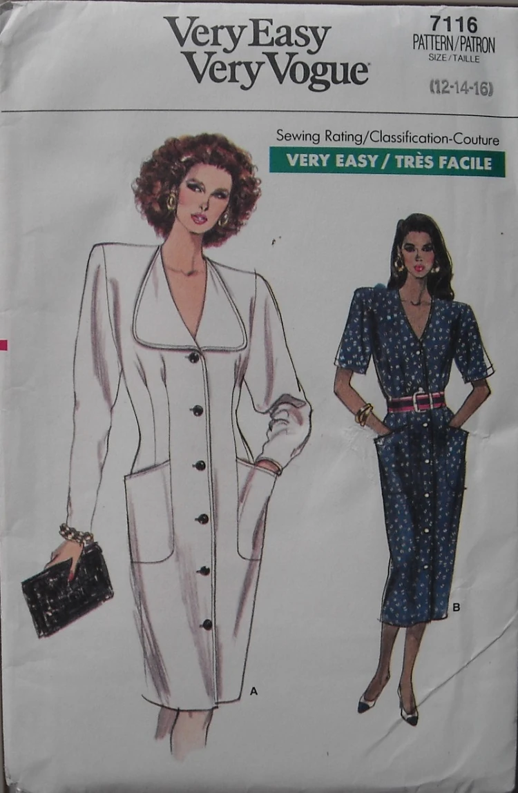 Vogue 7116 C | Vintage Sewing Patterns | Fandom